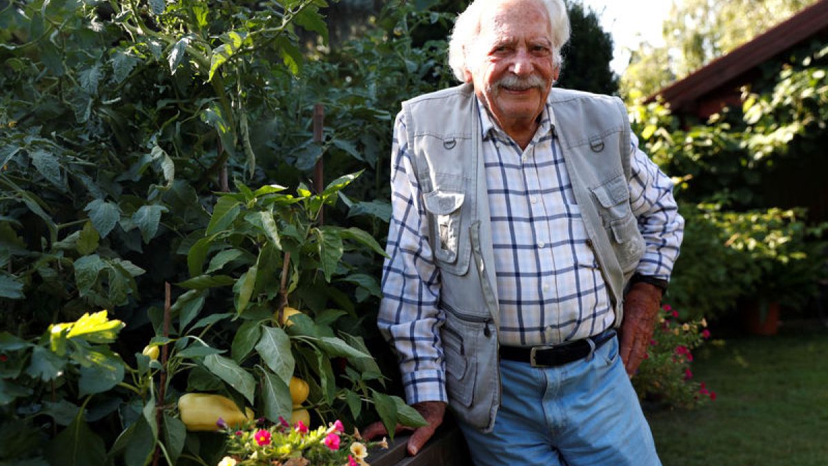 Hungary's favourite gardener still digging up new tips as he turns 100 ...