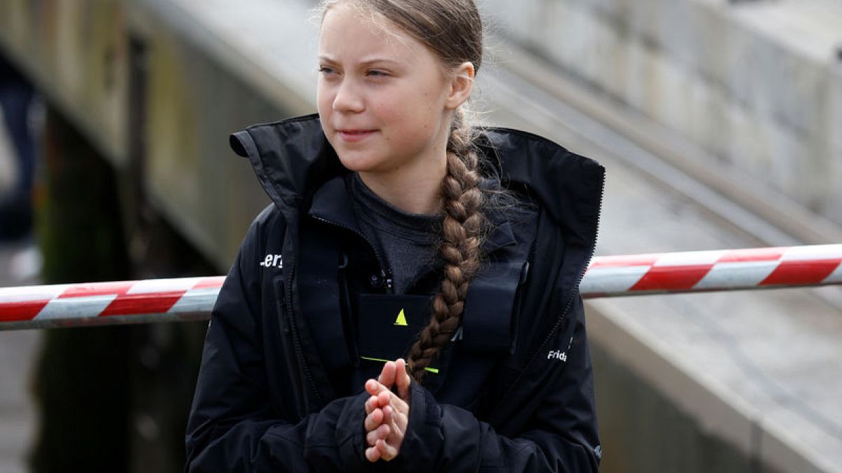 Teenage activist Greta takes climate campaign to the high seas | Euronews