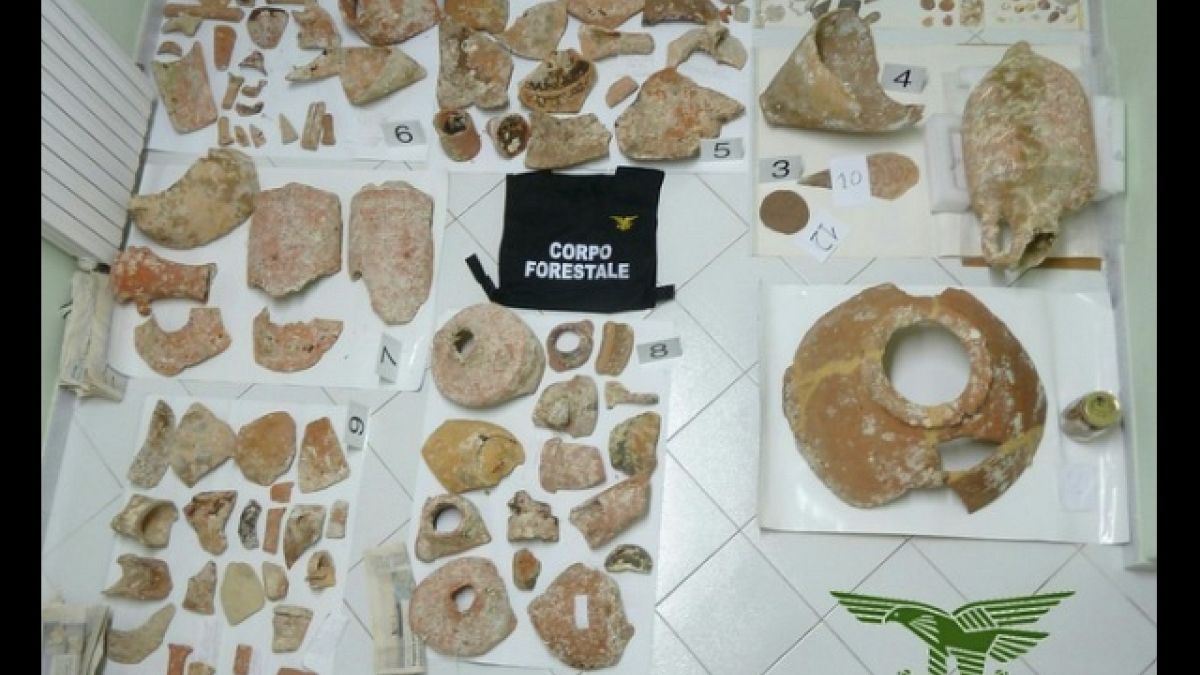Anfore e Pinna Nobilis in casa,3 denunce | Euronews