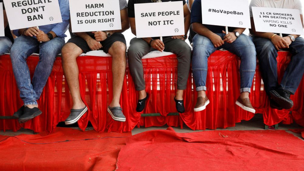 No vaping ban U-turn, says Indian official, as protests fizzle | Euronews