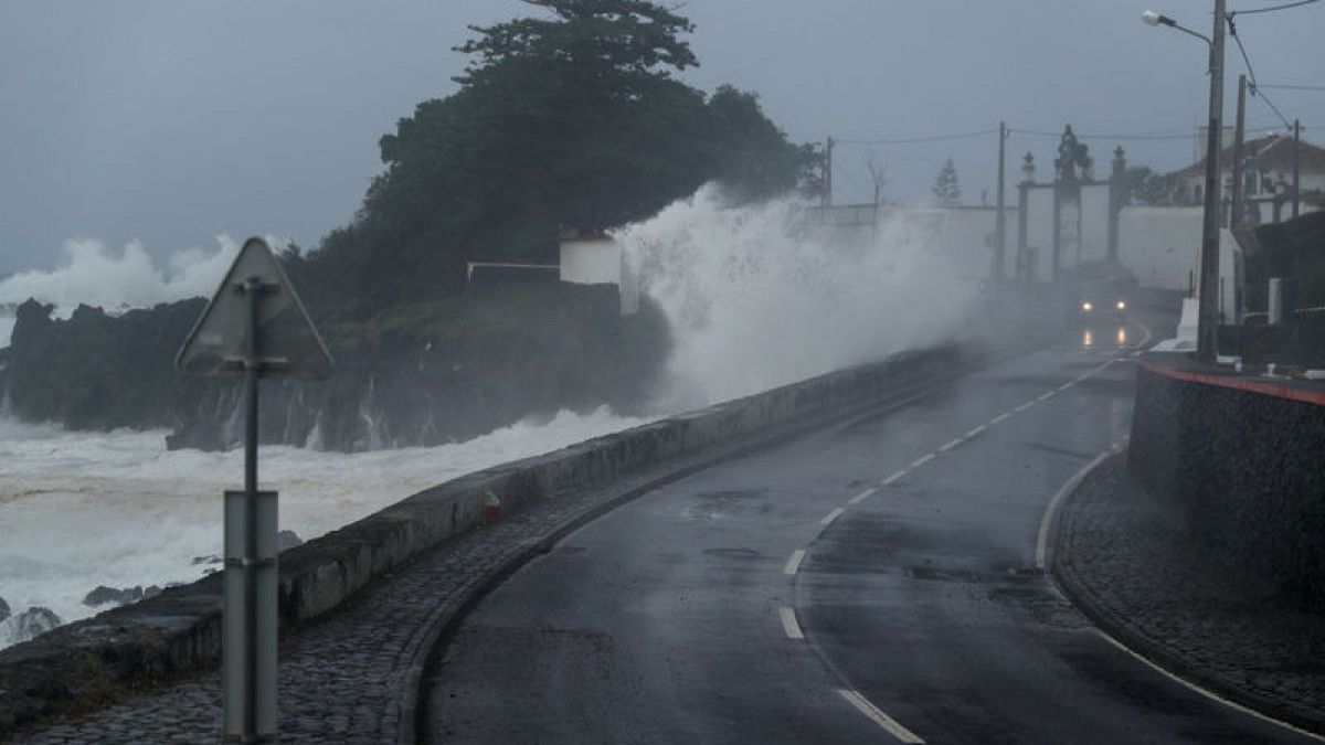 Hurricane Lorenzo strikes Azores, power cuts reported | Euronews
