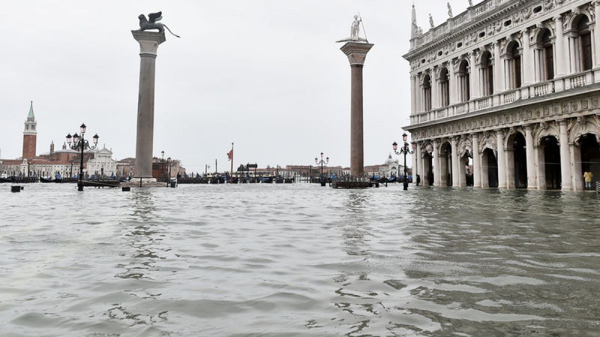 Climate change, human activity rub salt into Venice's wounds | Euronews
