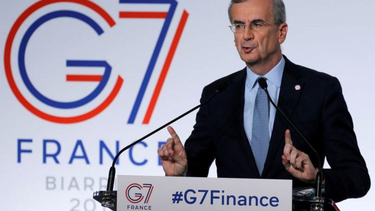 Bank of France governor sees French 2021 economic growth of at least 5. ...