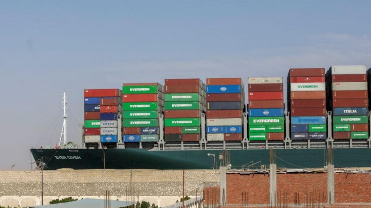 Court allows Suez Canal to keep holding Ever Given: lawyers | Euronews