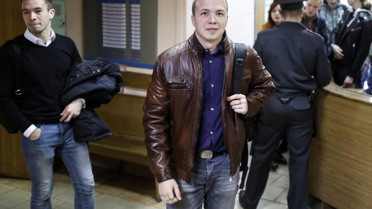 'This is total insanity,' says father of detained Belarusian journalist ...