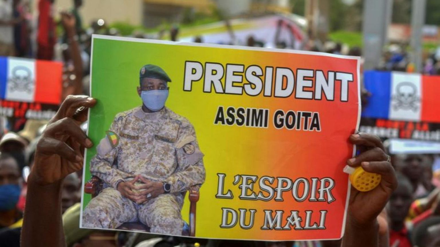 Mali coup leader Goita sworn in as interim president and appoints PM ...