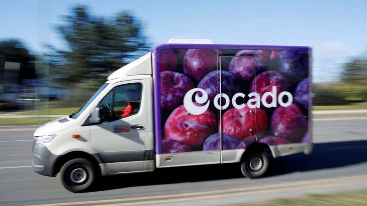 UK's Ocado shares lower after fire at biggest automated warehouse ...