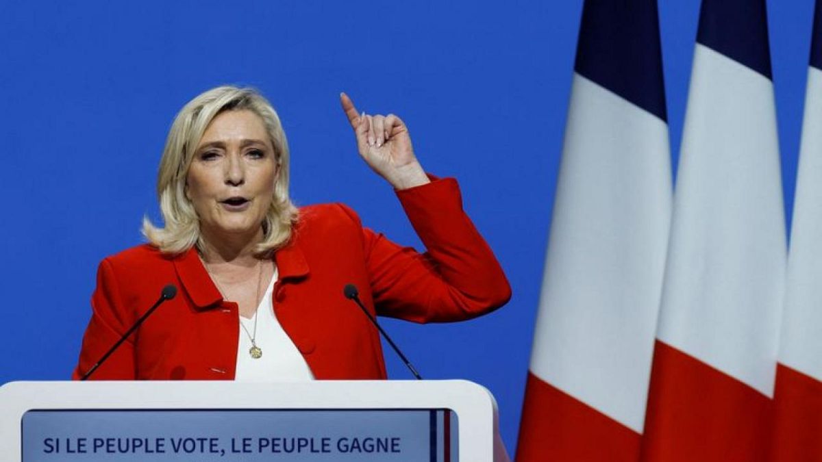 Victory has never been closer, Le Pen tells enthusiastic supporters ...