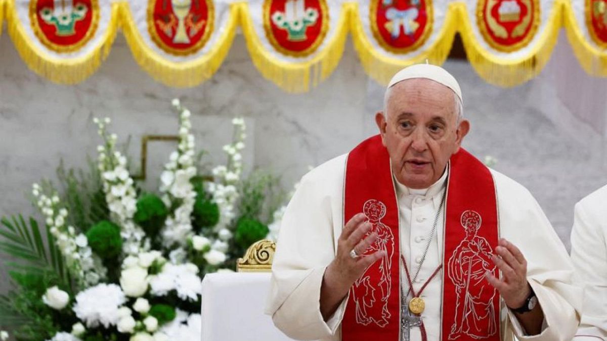 Pope ends Bahrain trip with visit to Gulf's oldest church | Euronews
