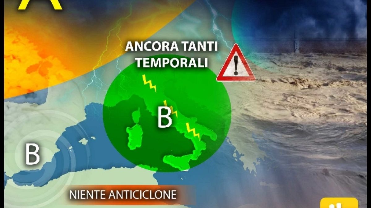 Meteo: ancora temporali, resta un clima instabile | Euronews